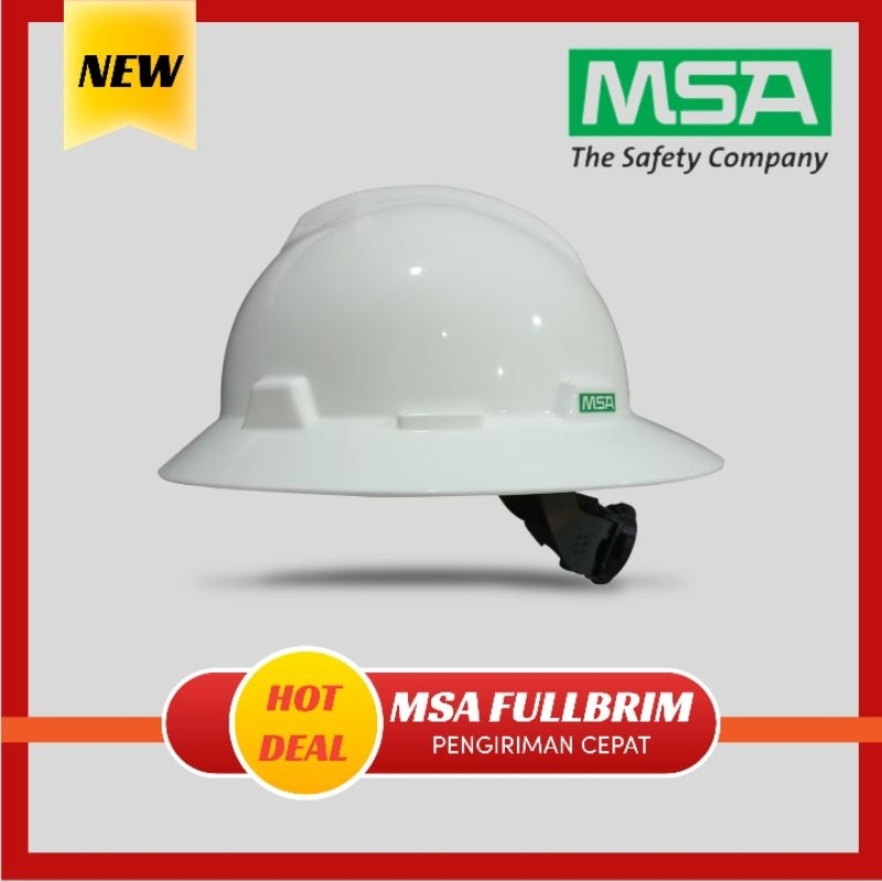 Jual HELM FULLBRIM MSA FASTRACK / HELM MSA FULLBRIM FASTRACK ORIGINAL ...