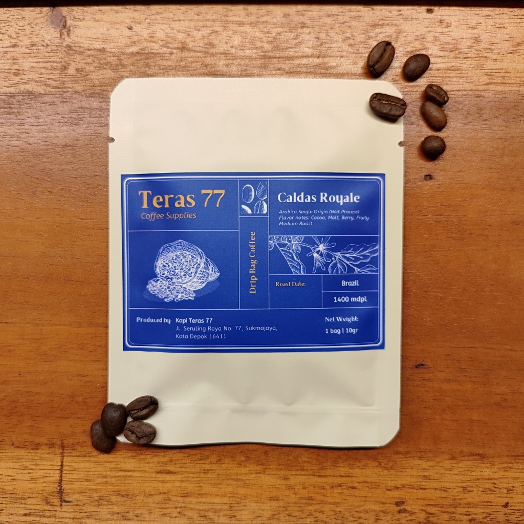 Jual Kopi Arabika Drip Bag Coffee Arabica - Brazil Caldas Royale ...
