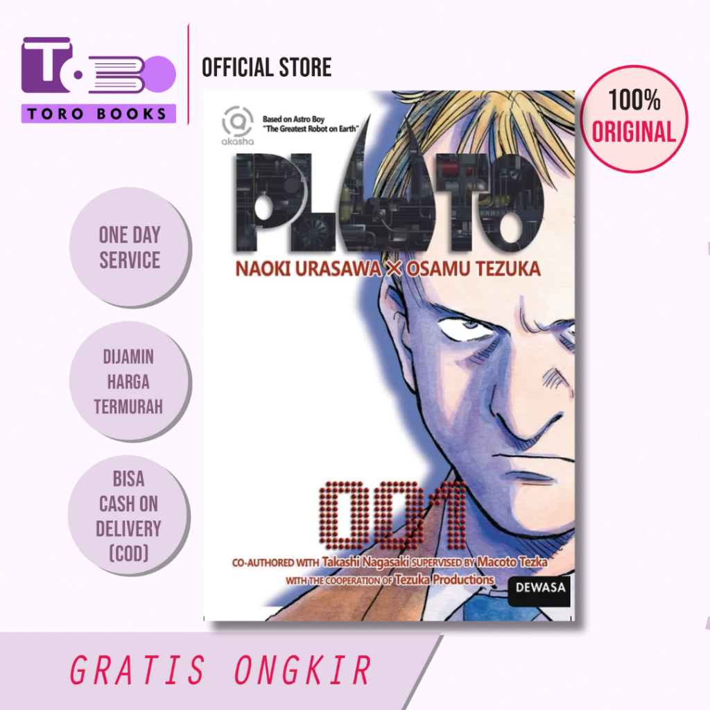 Jual AKASHA : PLUTO 01 -Osamu Tezuka | Shopee Indonesia