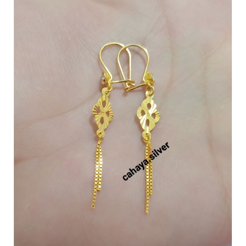 Jual ANTING JURAI DEWASA PERAK 925 LAPIS MAS | Shopee Indonesia