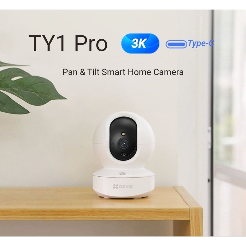 Jual Kamera｜CCTV Ezviz TY1 Pro 3K 5MP Indoor Dual Band WiFi LAN AI ...