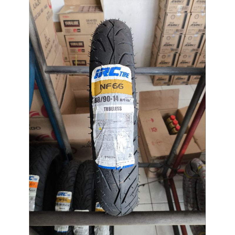 Jual Ban Luar IRC NF66 80/90-14 Tubeless Tubles / Untuk Motor Matic ...