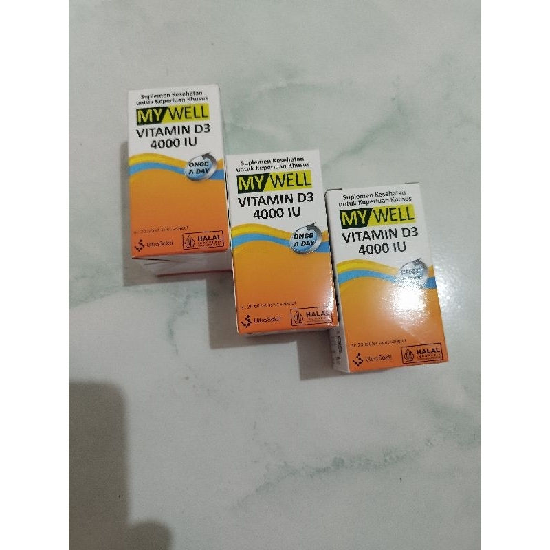 Jual my well d3 4000iu | Shopee Indonesia