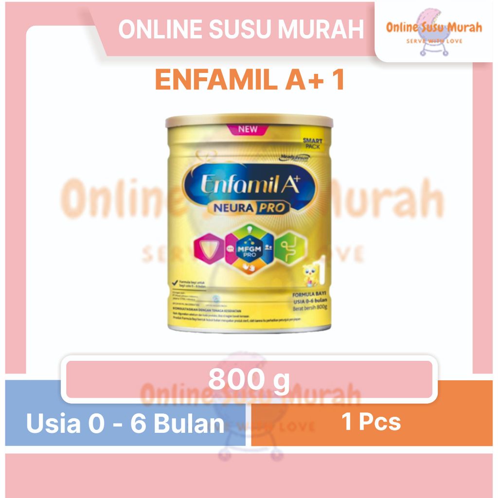 Jual ENFAMIL A+ 1 800 GR SUSU ANAK TAHAP 1 0-6 BULAN 800GR SSKL ...
