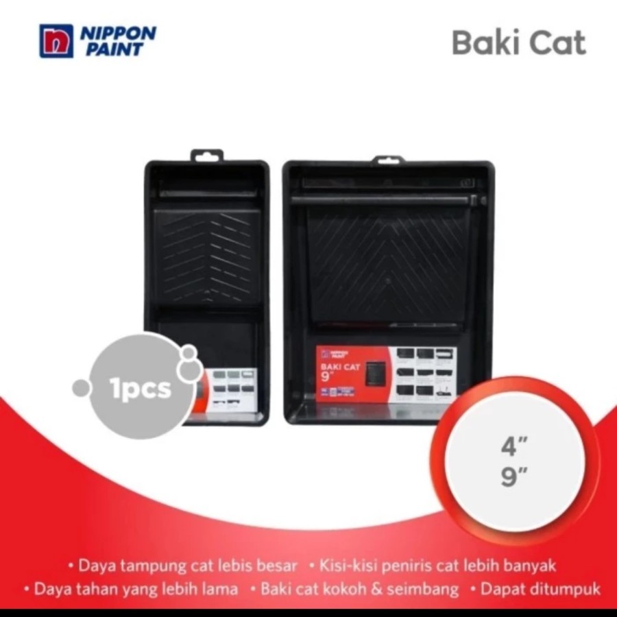 Jual Bak Cat Merk Nippon Ukuran 4 INCH dan 9 INCH | Shopee Indonesia
