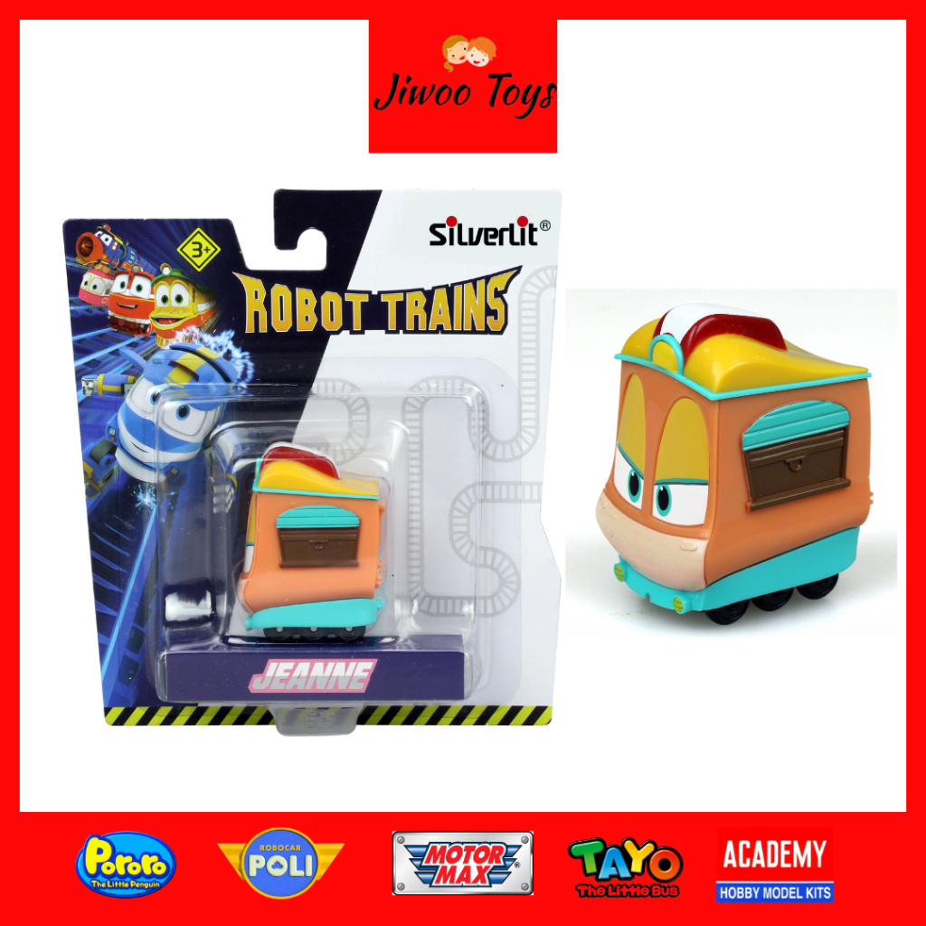 Jual Silverlit Robot Trains Diecast Car 80161/Mainan Robot Kereta ...