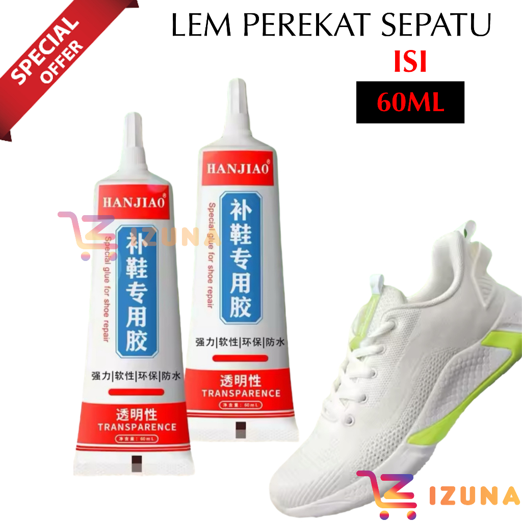 Jual IZ - H06 LEM SEPATU ISI 60ML / LEM PEREKAT SEPATU SANDAL / CAIRAN ...