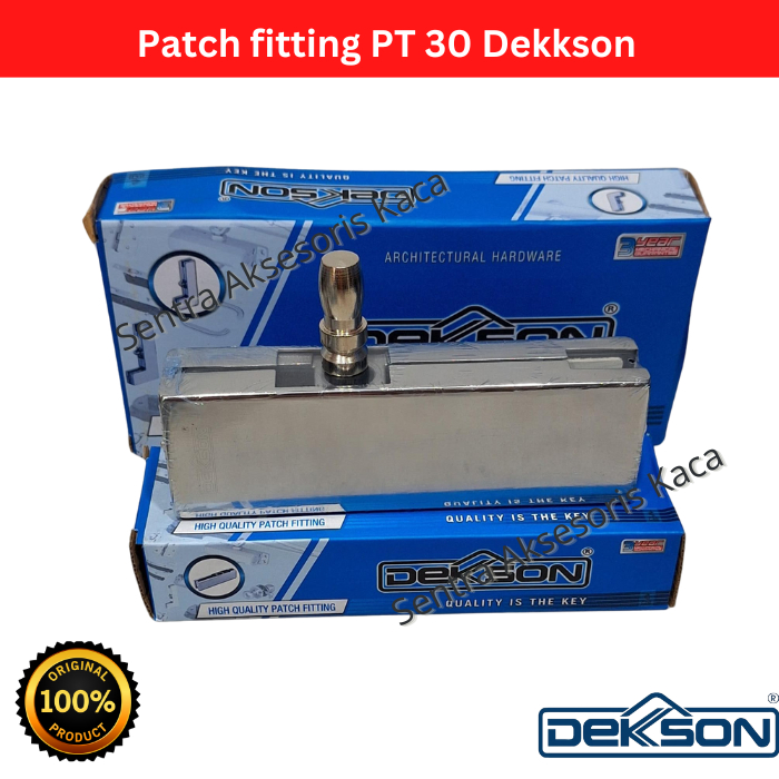 Jual Patch Fitting Dekkson PT 30 PSS / Penjepit pintu kaca | Shopee Indonesia