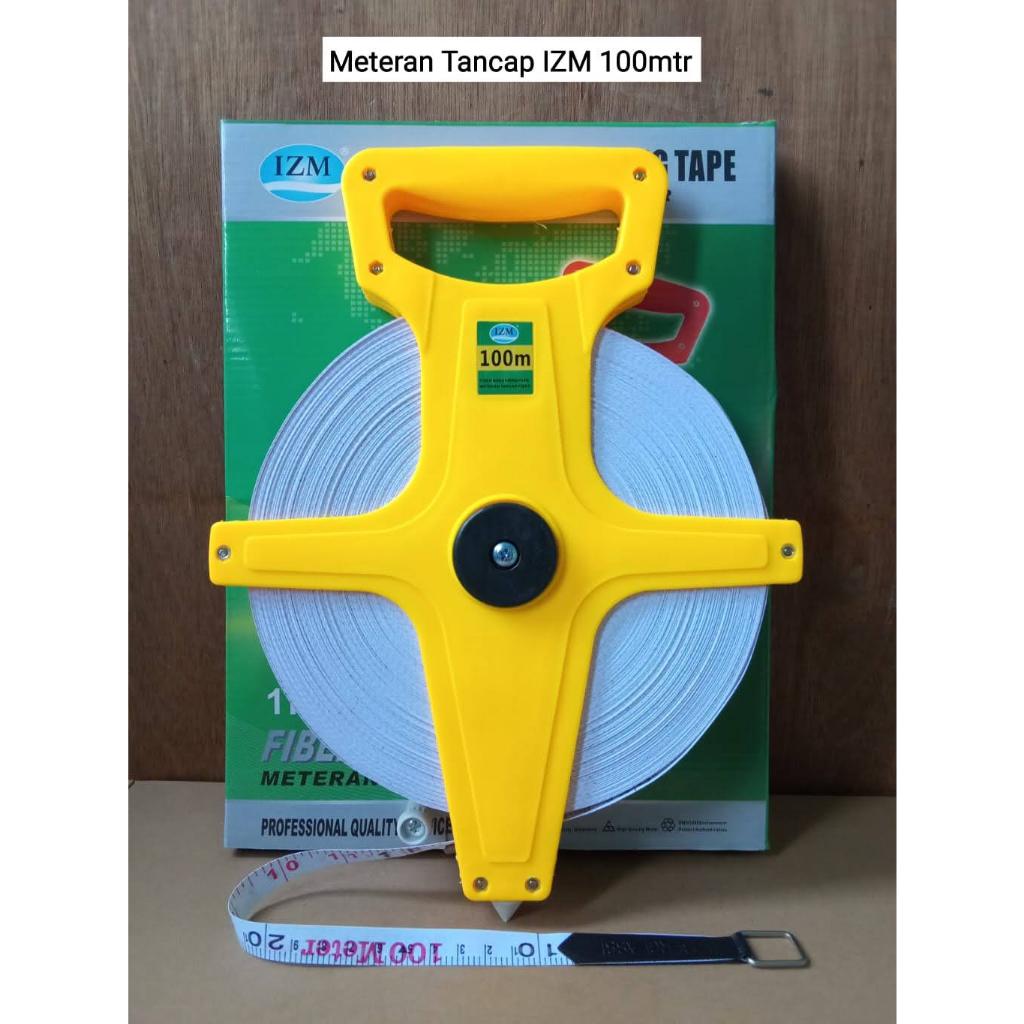 Jual Meteran Tancap Tanah IZM 100meter/30meter Roll Gulung Tanam Tanah Bangunan | Shopee Indonesia