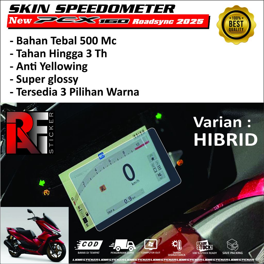 Jual Roadsync Skin Speedometer New PCX 160 2025 Tebal | Shopee Indonesia