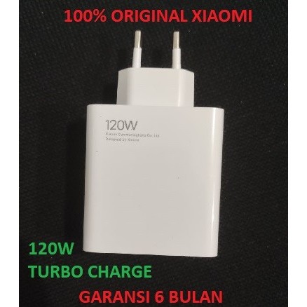 Jual Adaptor Charger 120W for 12T , 14T pro , Redmi note 13 pro+ ...