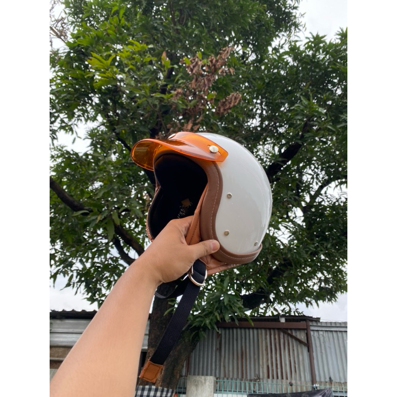 Jual Helm Slimhead Polos | Shopee Indonesia