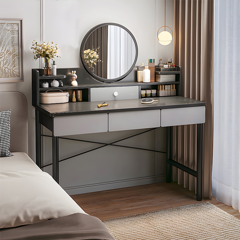 Jual RUMAH DESIGN Meja Rias Minimalis Meja Rias Abu Meja Kosmetik ...