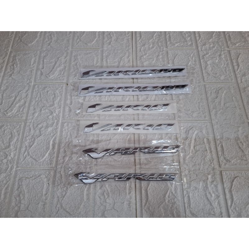 Jual emblem vario//logo vario//vario 150 tulisan timbul vario | Shopee ...
