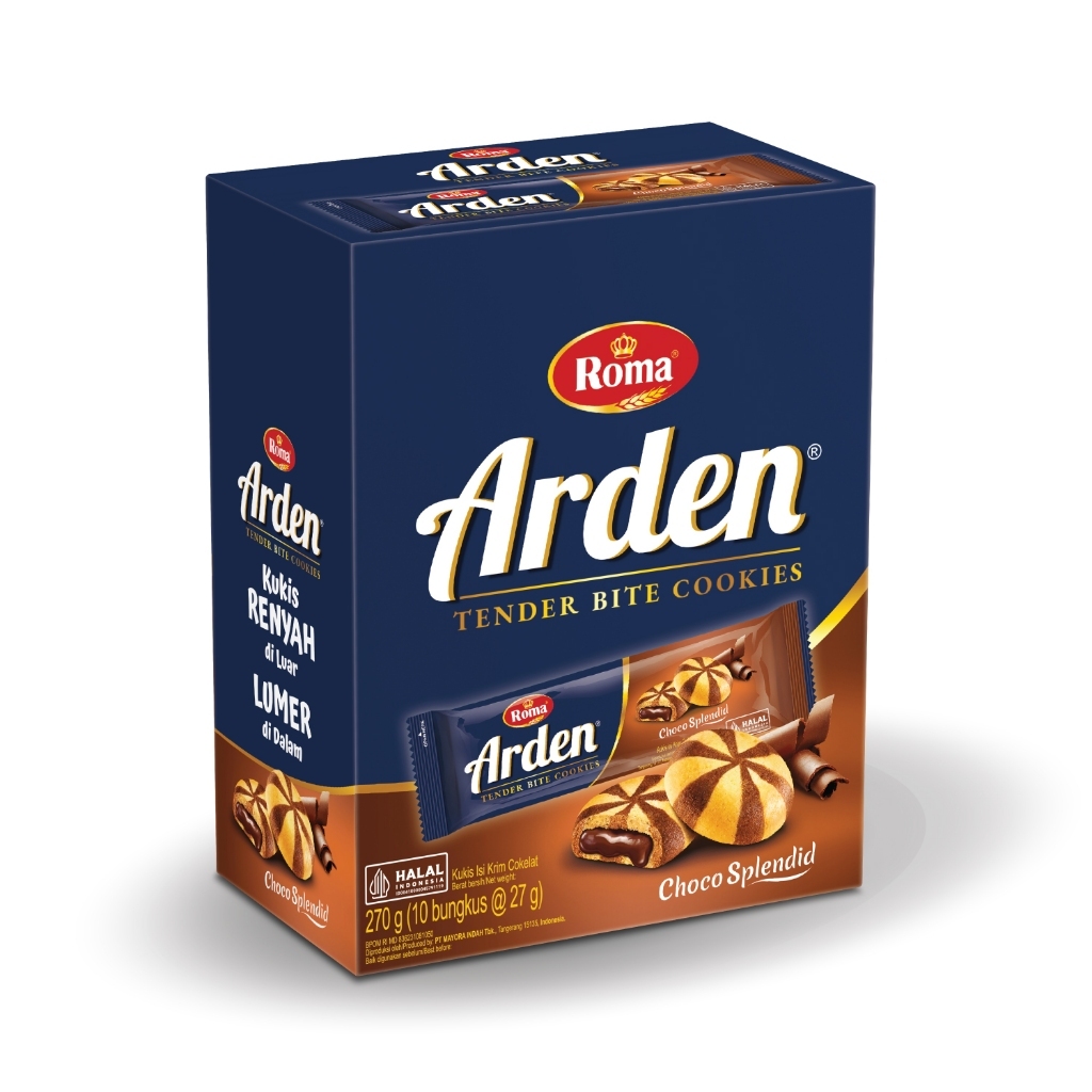 Jual ROMA ARDEN TENDER BITE COOKIES BOX ISI 10 PCS | Shopee Indonesia