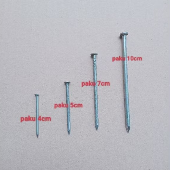 Jual Paku Kayu 1 kg Dan Tajam Berbagai Ukuran 4cm,5cm,7cm,10cm per 1 kg | Shopee Indonesia