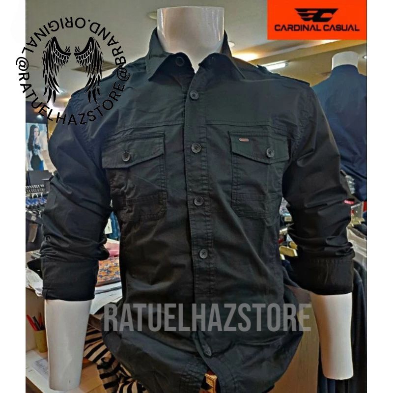 Jual KEMEJA CARDINAL CASUAL ORIGINAL KUALITAS PREMIUM | Shopee Indonesia