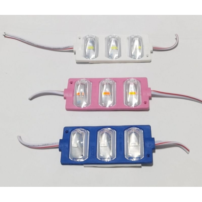 Jual L1312R lampu led merah putih hijau biru pink kuning 12v 12 v bulat ...