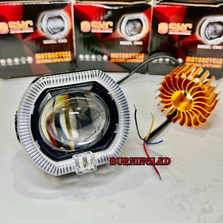 Jual Biled Motor Projie Mini ALA ALA 2,5 inchi 30 WATT BLACK EDITION ...