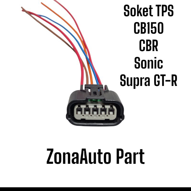 Jual Socket soket kabel sensor TPS Honda Sonic Supra GTR cb150 CBR ...