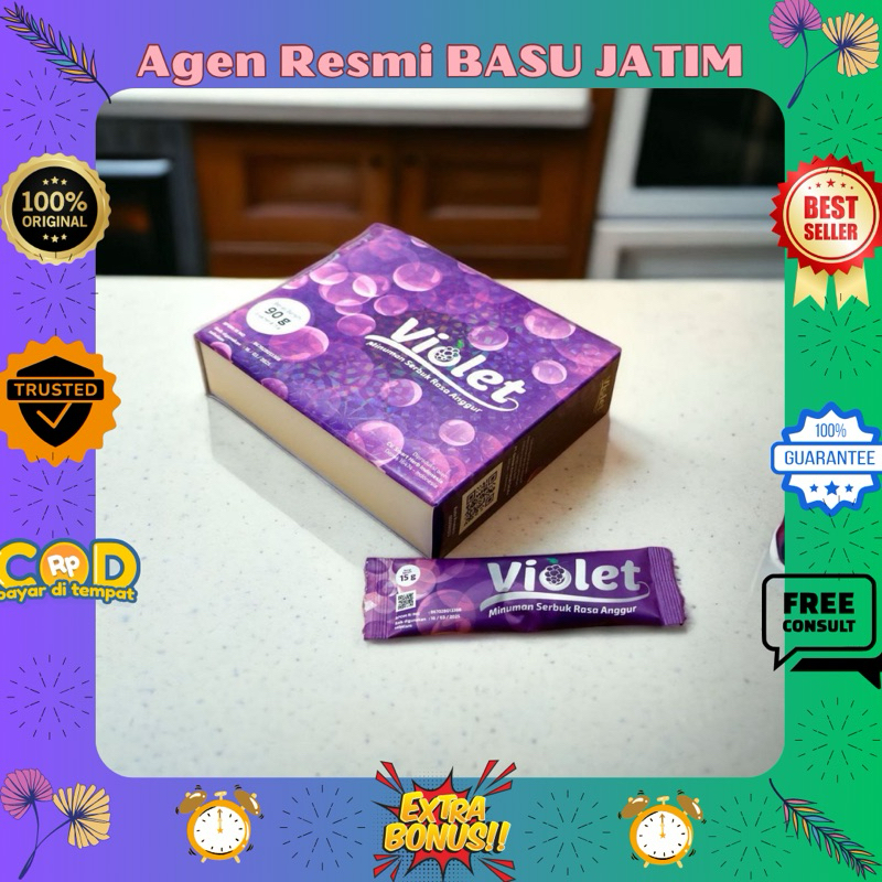 Jual TSUBASU VIOLET COLLAGEN BASU | Shopee Indonesia