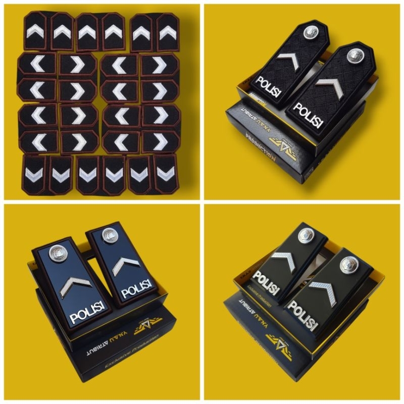 Jual ATRIBUT POLRI/PANGKAT BRIPDA POLRI FULL MIKA EXCLUSIVE | Shopee ...