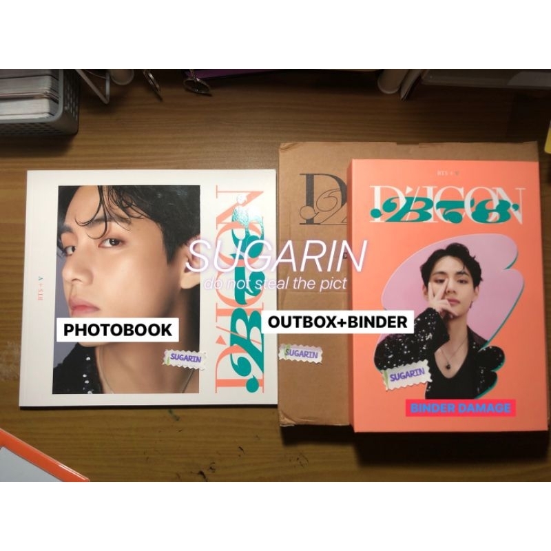 Jual [READY STOCK] BINDER PHOTOBOOK DICON MINI DICON102 BTS V OFFICIAL ...