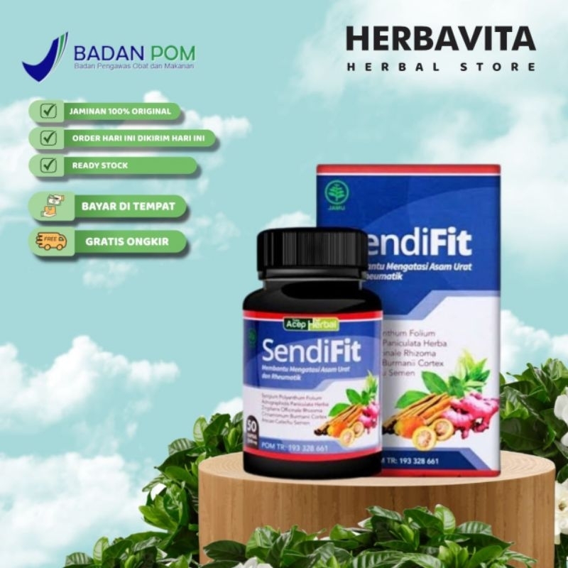 Jual SendiFit Original Obat Asam Urat dan Rematik atau Rheumatik ...