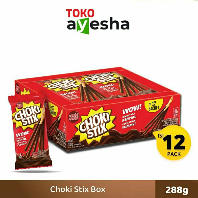 Jual Choki Stix Box isi 12x24 gram | Shopee Indonesia