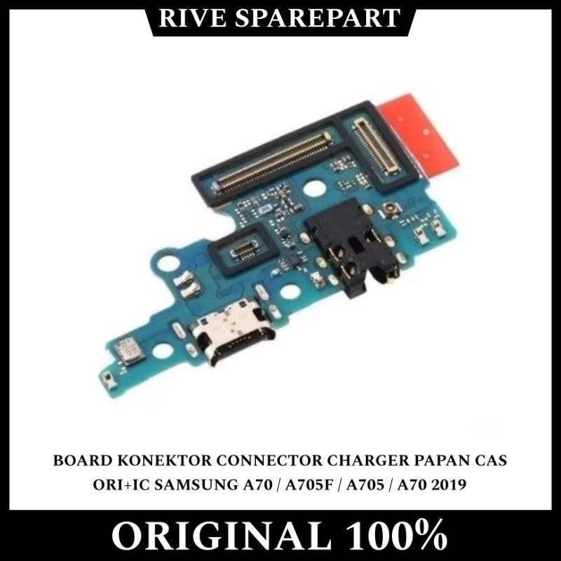 Jual FLEXIBLE BOARD KONEKTOR CONNECTOR CHARGER PAPAN CAS ORI+IC SAMSUNG A70 / A705F / A705 / A70 ...
