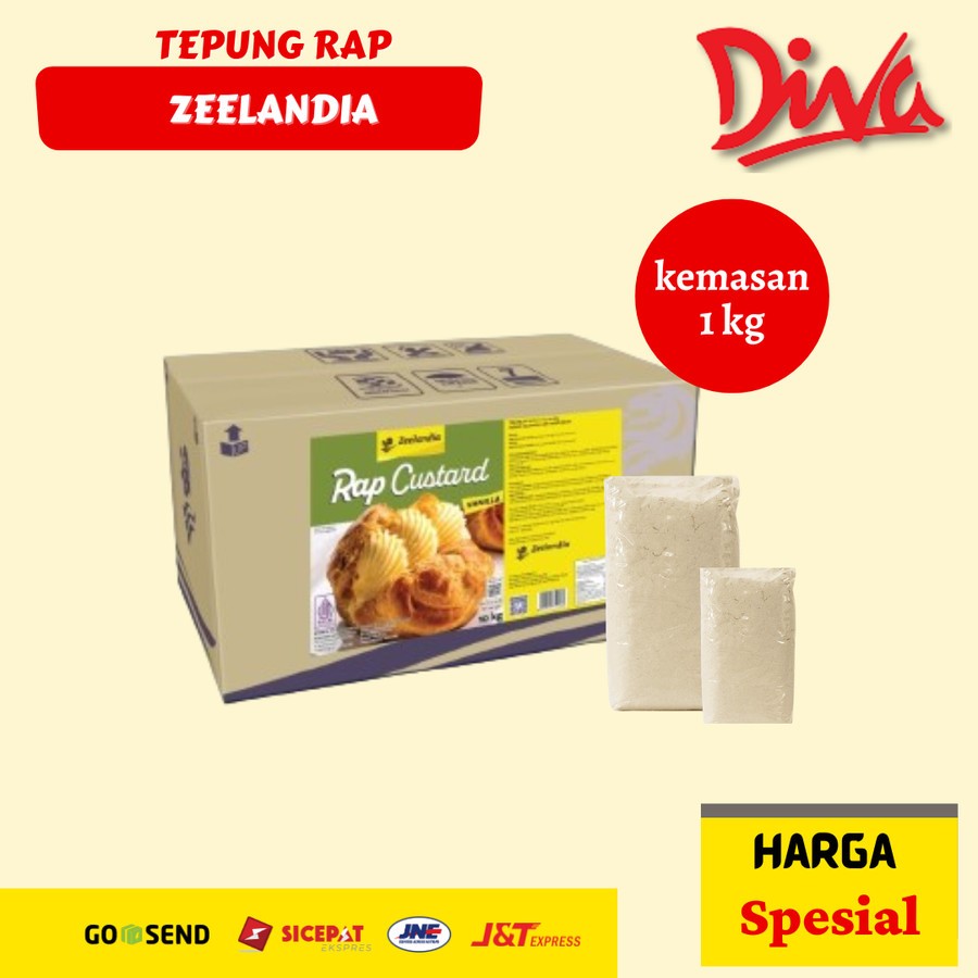 Jual Tepung Rap Custard Repack [1 KG] | Shopee Indonesia