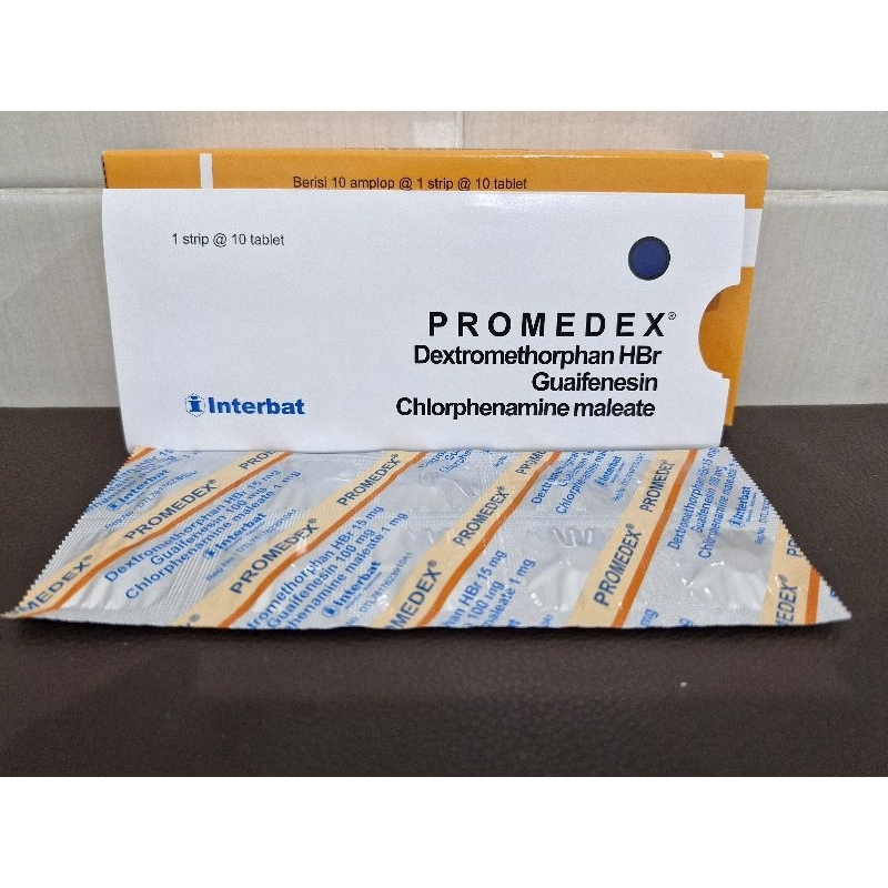 Jual PROMEDEX STRIP ISI 10 TABLET - Obat Batuk dan Alergi | Shopee Indonesia
