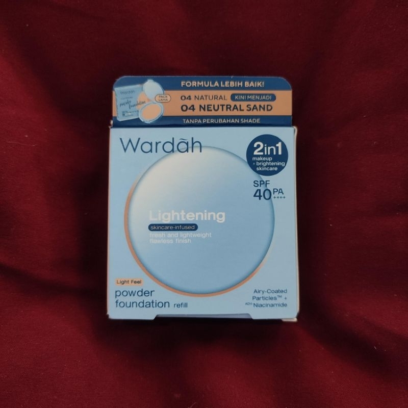 Jual Wardah Lightening Powder Foundation Refill | Shopee Indonesia