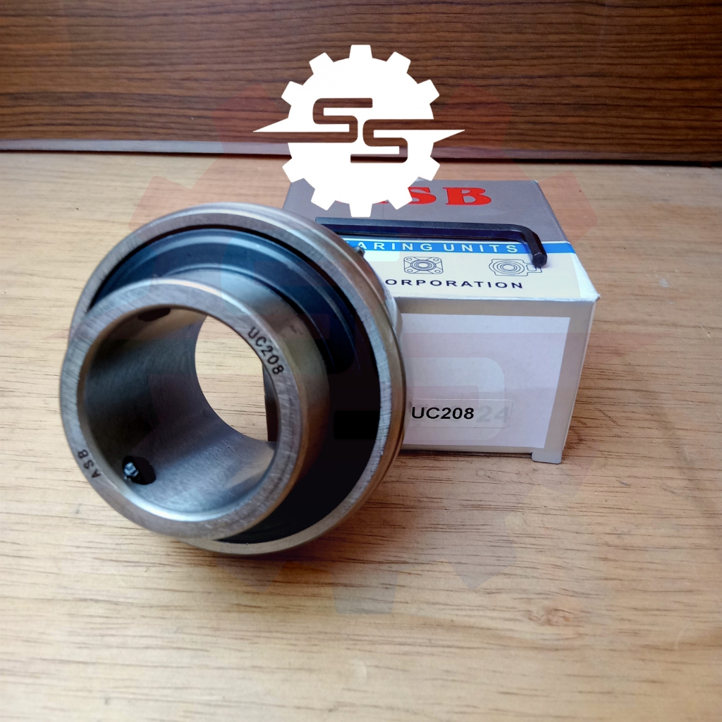 Jual Bearing UC208 ASB Insert Bearing UC 208 asb untuk ukuran As 40mm ORIGINAL ASB | Shopee ...