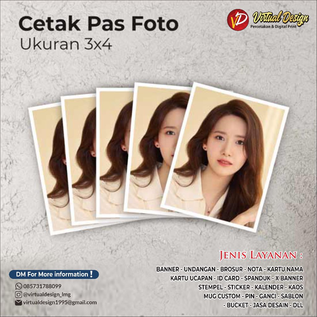 Jual CETAK FOTO || 2x3 3x4 4x6 3r 4r 5r 6r 10r 10rs PAS FOTO || FOTO ANTI AIR || FOTO IJAZAH ...