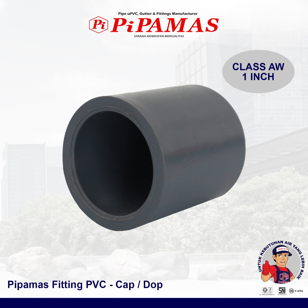 Jual PiPAMAS Fitting AW - Cap / Dop 1" (Inch) | Shopee Indonesia