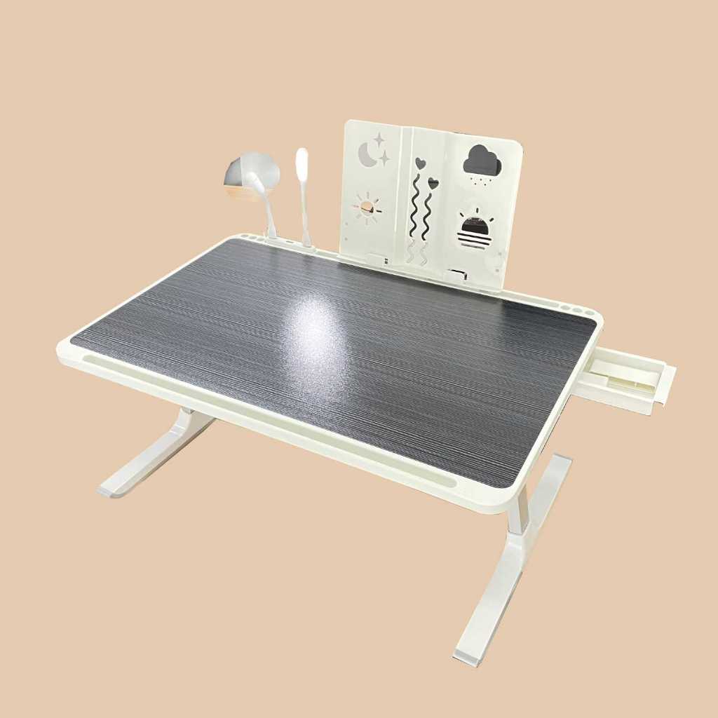 Jual Meja Lipat Laptop Belajar Foldable Bed Table with USB Port - AV-60 ...