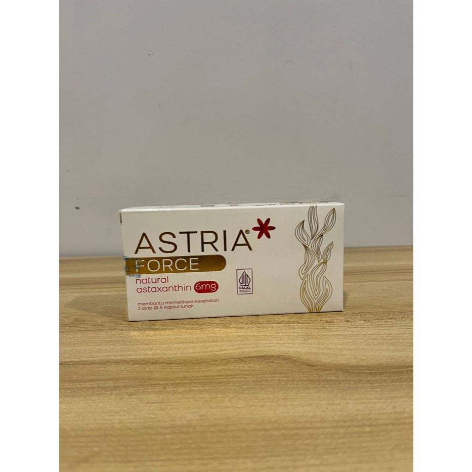 Jual Astria Force Natural Astaxanthin 6mg | Shopee Indonesia