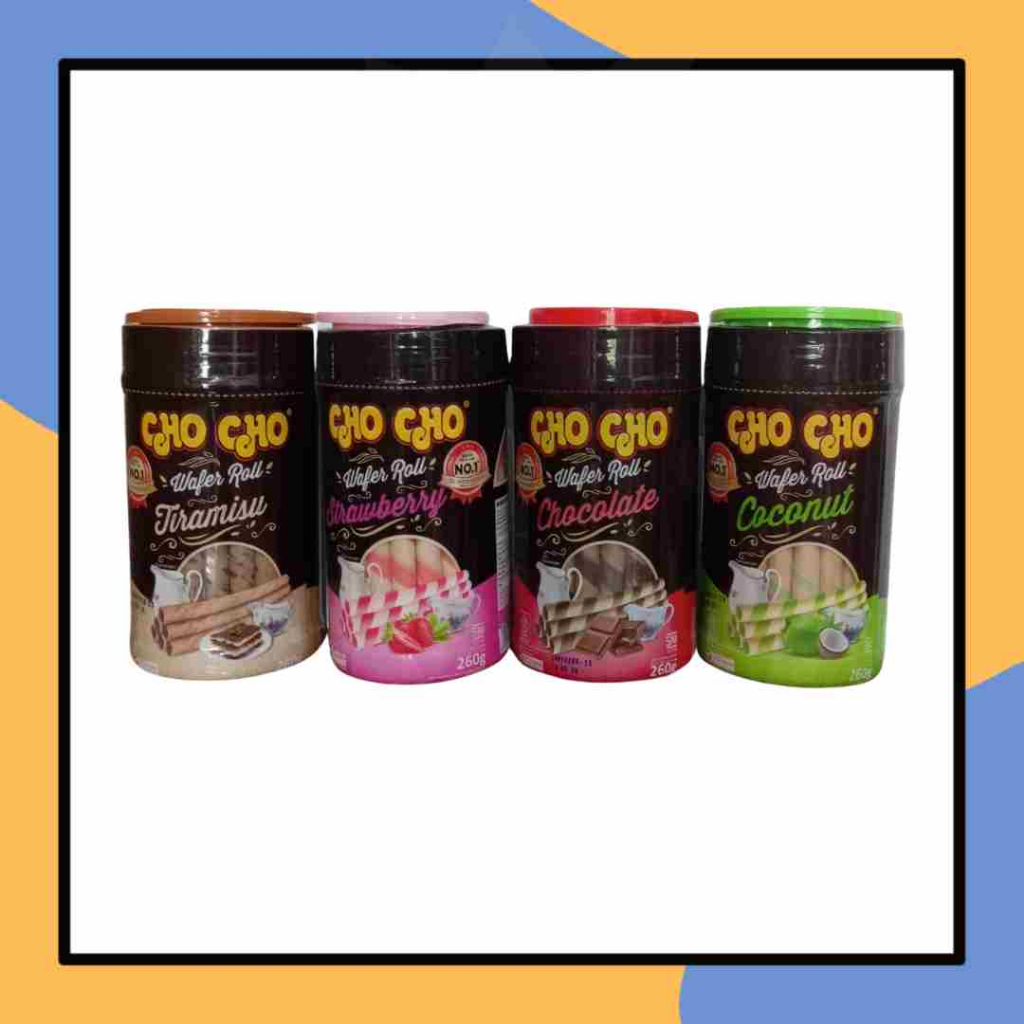 Jual Snack Wafer Roll Chocho Toples Kecil 260gr Cho Cho Cokelat ...