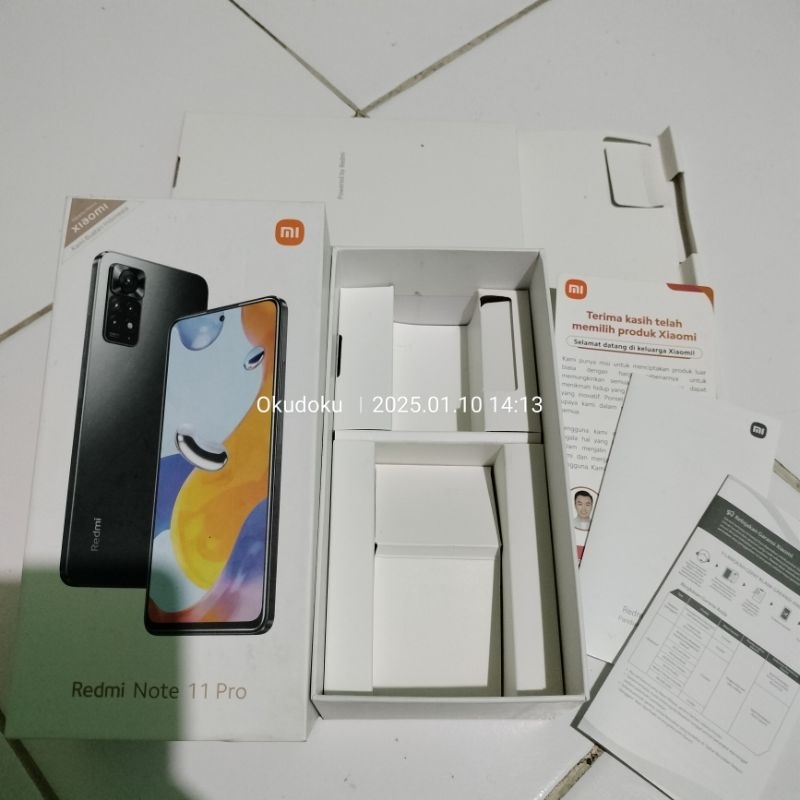 Jual Dus Box Xiaomi Redmi Note 11 Pro Original Copotan | Shopee Indonesia