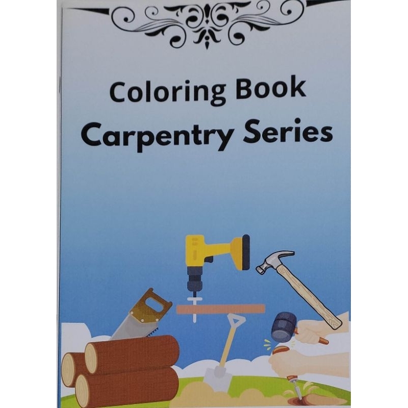 Jual Buku Mewarnai Alat Pertukangan / Coloring Book Carpentry Series ...