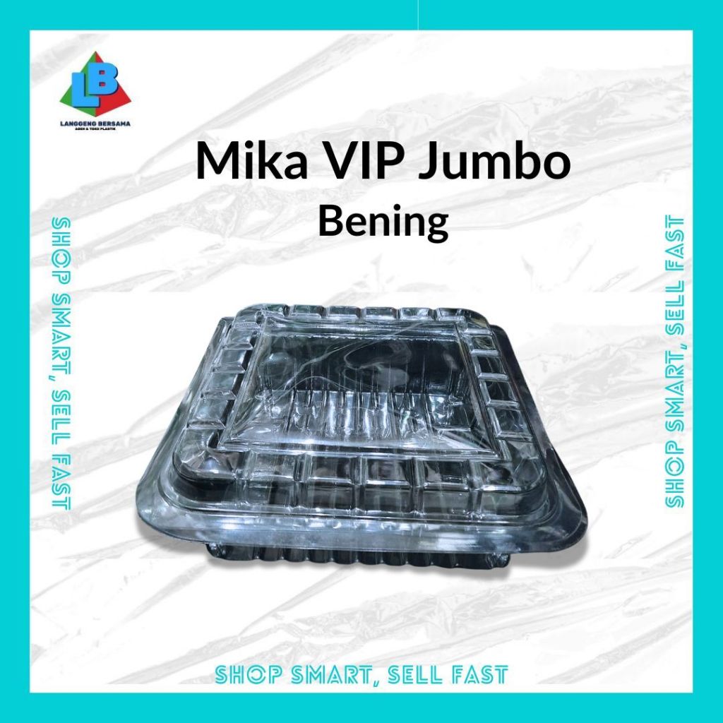 Jual MIKA VIP 1 Jumbo Warna Bening Isi 50 Pcs. | Shopee Indonesia