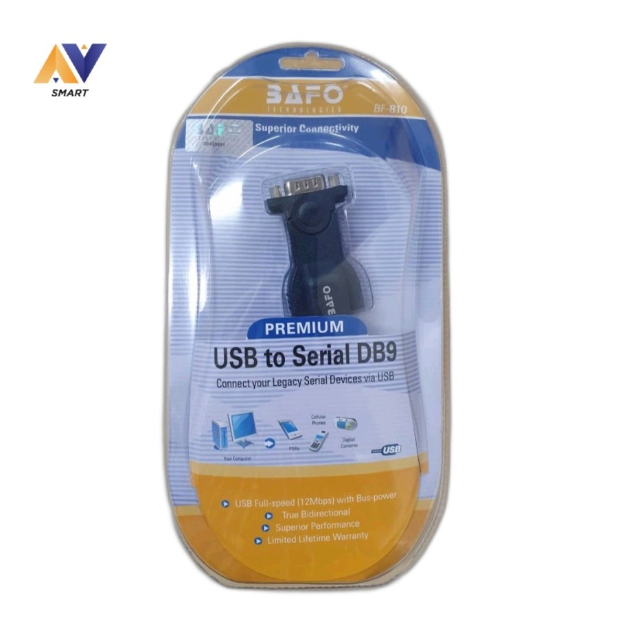 Jual BAFO USB TO SERIAL DB9 RS232 9 PIN MALE BF-810 BF810 | Shopee ...