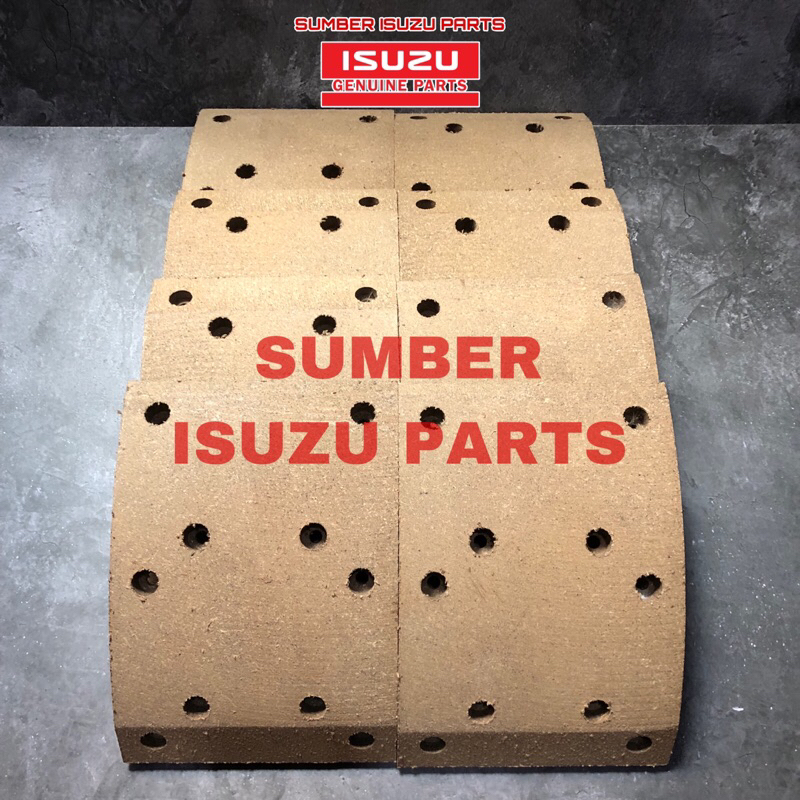 Jual BRAKE LINING KAMPAS REM DEPAN ISUZU GIGA FVZ FVM FVR ORIGINAL | Shopee Indonesia