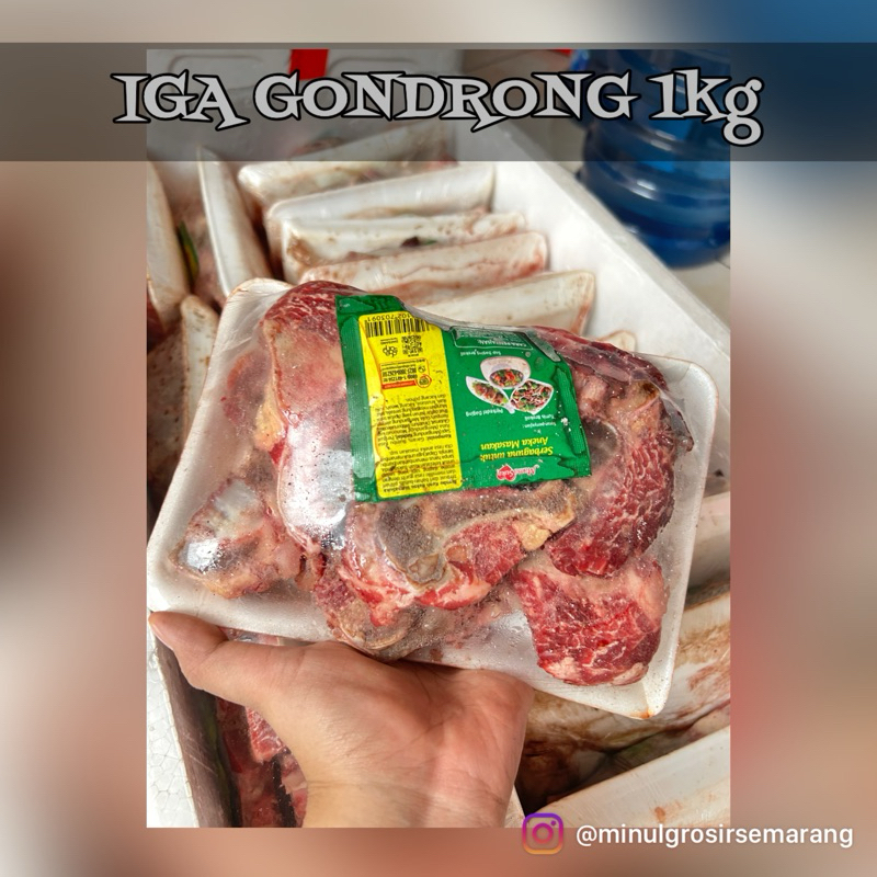 Jual (frozen food) Iga Gondrong 1kg//KHUSUS INSTAN AREA SEMARANG ...