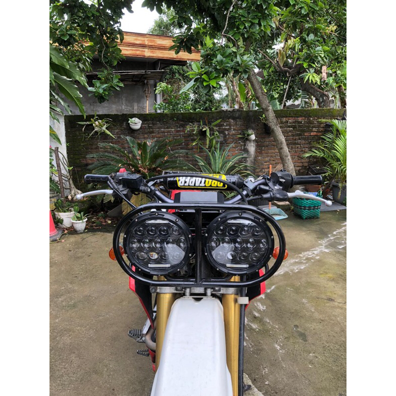 Jual headlamp rack model Baja & back rack pnp CRF 150 | Shopee Indonesia