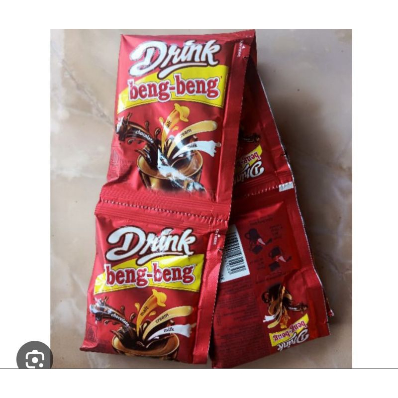 Jual Beng Beng Drink Minuman Cokelat Kemasan Renteng isi 10 pcs ...