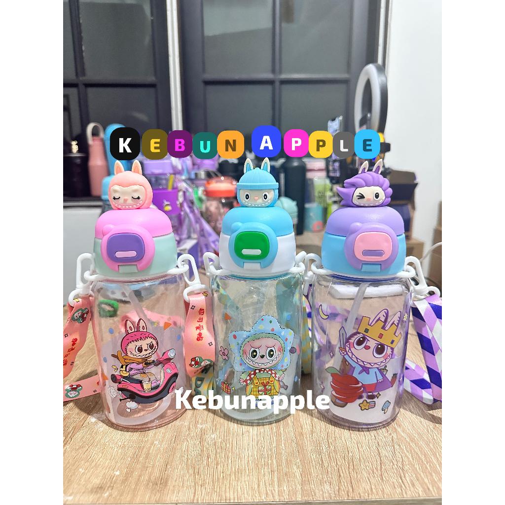 Jual Botol Minum LABUBU VIRAL LUCU KARAKTER TIMBUL KAPASITAS 600ML FREE ...