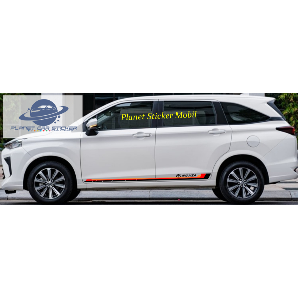Jual new sticker avanza stiker all new avanza list minimalist mobil ...