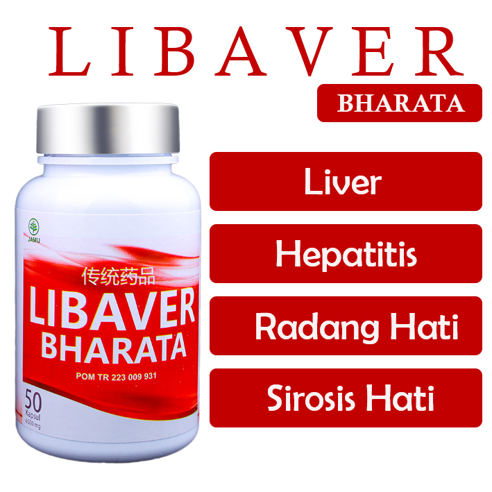 Jual Obat Herbal Ampuh Liver Dan Sirosis Hati Libaver Bharata 100% ...